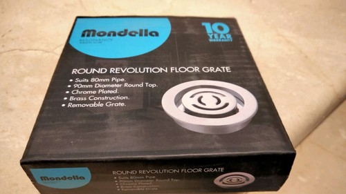 Mondella round revolution 90mm floor grate - BRAND NEW | eBay Australia