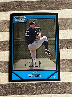 2007 Bowman Chrome Prospects Baseball Chase Wright Rookie Card #BC36 | eBay