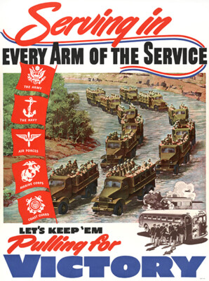 Serving In Every Arm - Keep 'Em - 1940 - World War II - Propaganda ...
