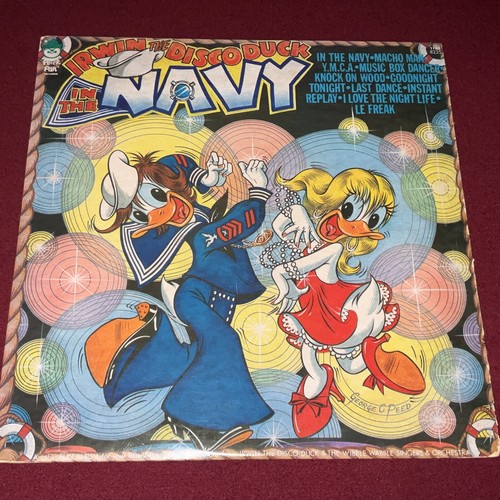 Disco Duck - In the Navy (1979) Vinyl LP • Macho Man, YMCA Ultrasonic ...