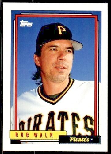 1992 Topps #486 Bob Walk Pitcher Pittsburgh Pirates FREE shipping | eBay