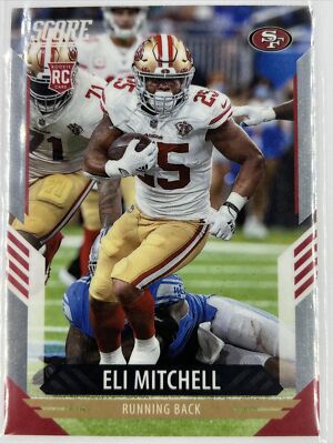 2021 Panini Chronicles Score Chrome Eli Mitchell RC 49ers | eBay