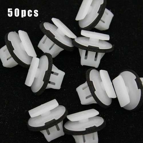 50* Clips Fender Moulding Clip With-Sealer For Nissan Exterior-Wheel ...