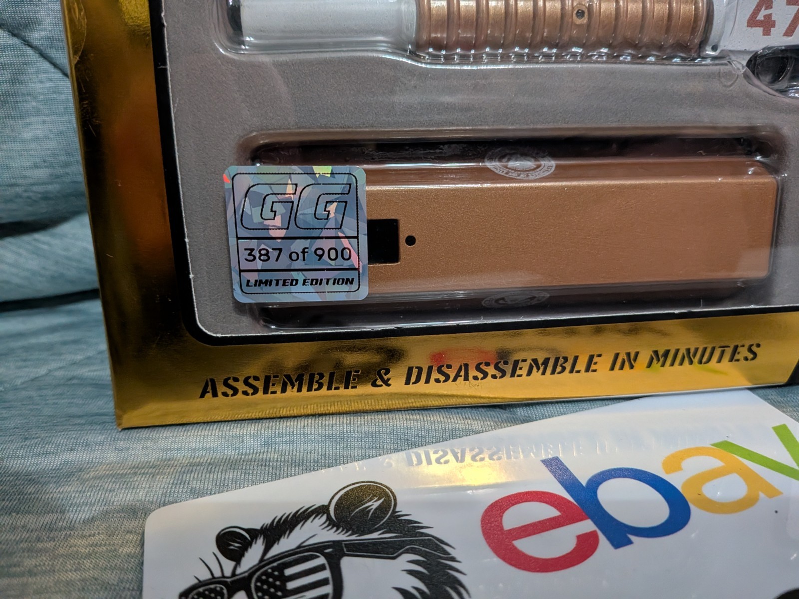 Goat Gun MAGA 2.0 47 Gold White Limited Edition | eBay