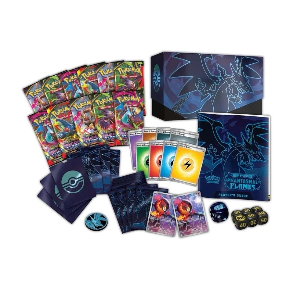 PRESALE - Pokemon Center Mega Evolution Etb Phantasmal Flame PRESALE | eBay