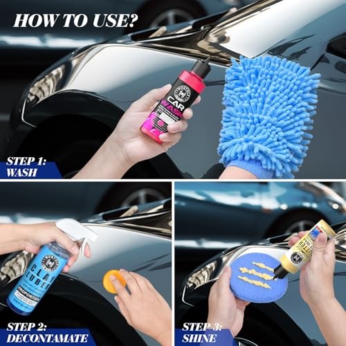 Complete Car Clay Bar Auto Detailing Kit, Clay Luber, Complete Clay ...