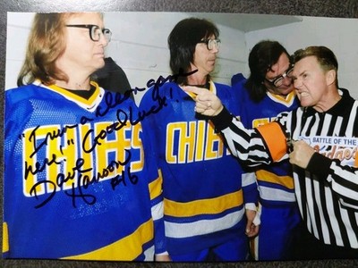 DAVE HANSON As JACK HANSON Hand Signed Autograph 4X6 PHOTO - SLAP SHOT ...