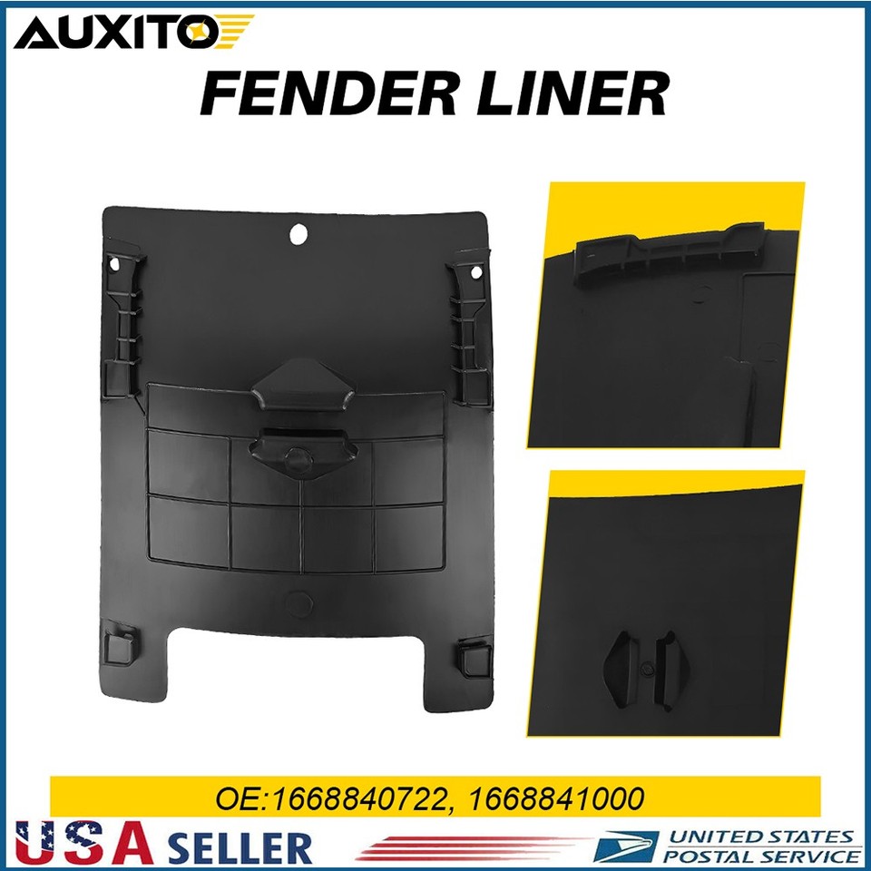 Black Fender Liner Access Cover L/R For 2013-2019 Mercedes-Benz ...