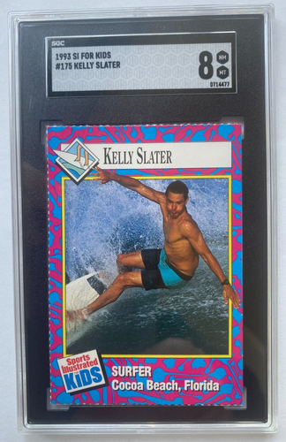 KELLY SLATER ROOKIE 1993 Sports Illustrated for Kids SI Surf Legend ...
