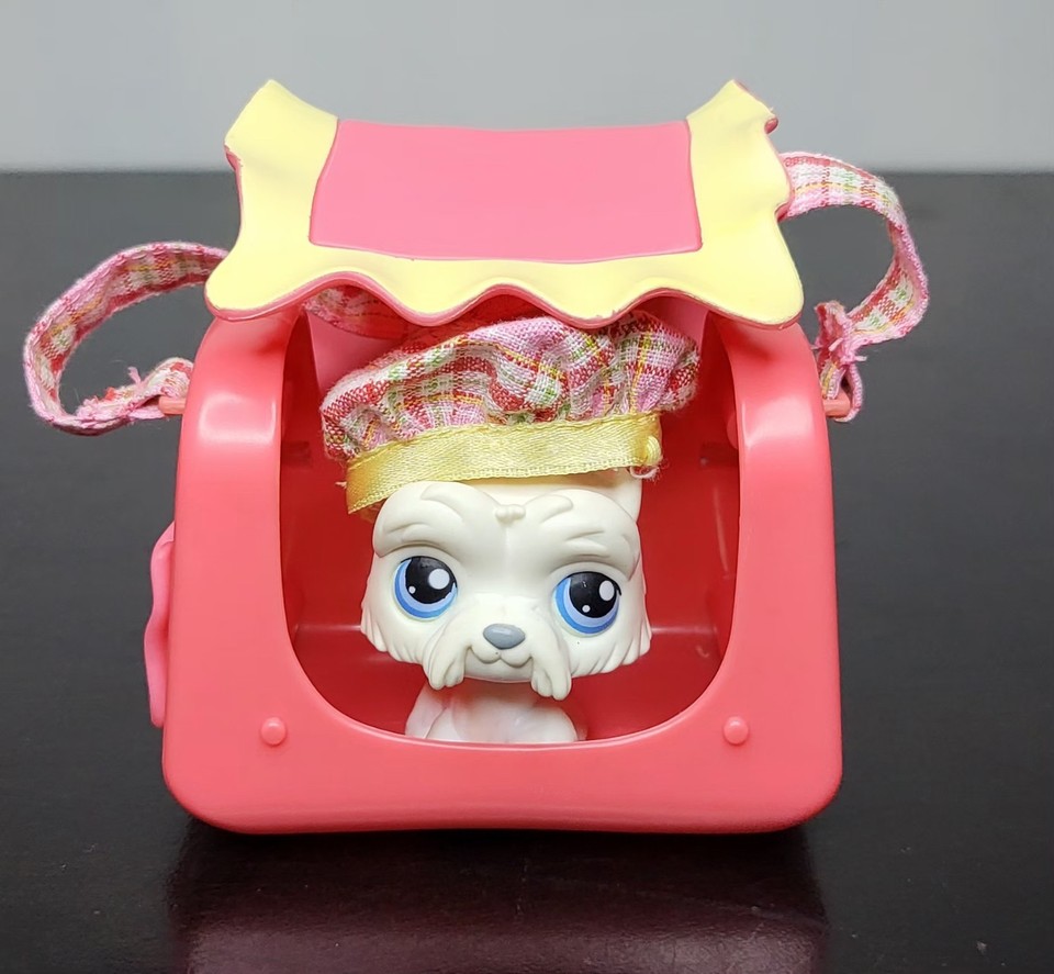 WHITE SCOTTIE DOG #24 - Authentic Littlest Pet Shop - Hasbro LPS ...