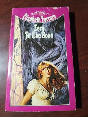 ZERO AT THE BONE by ELIZABETH FERRARS ROMANCE GOTHIC PAPERBACK BOOK | eBay
