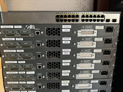 WS-C3750V2-24PS-S V04 Cisco Catalyst 3750 24 Port Poe Switch 21 Units ...
