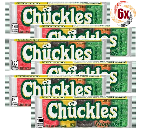 Chuckles Original Jelly Candy, 2 oz. Packs (Set of 6) | eBay