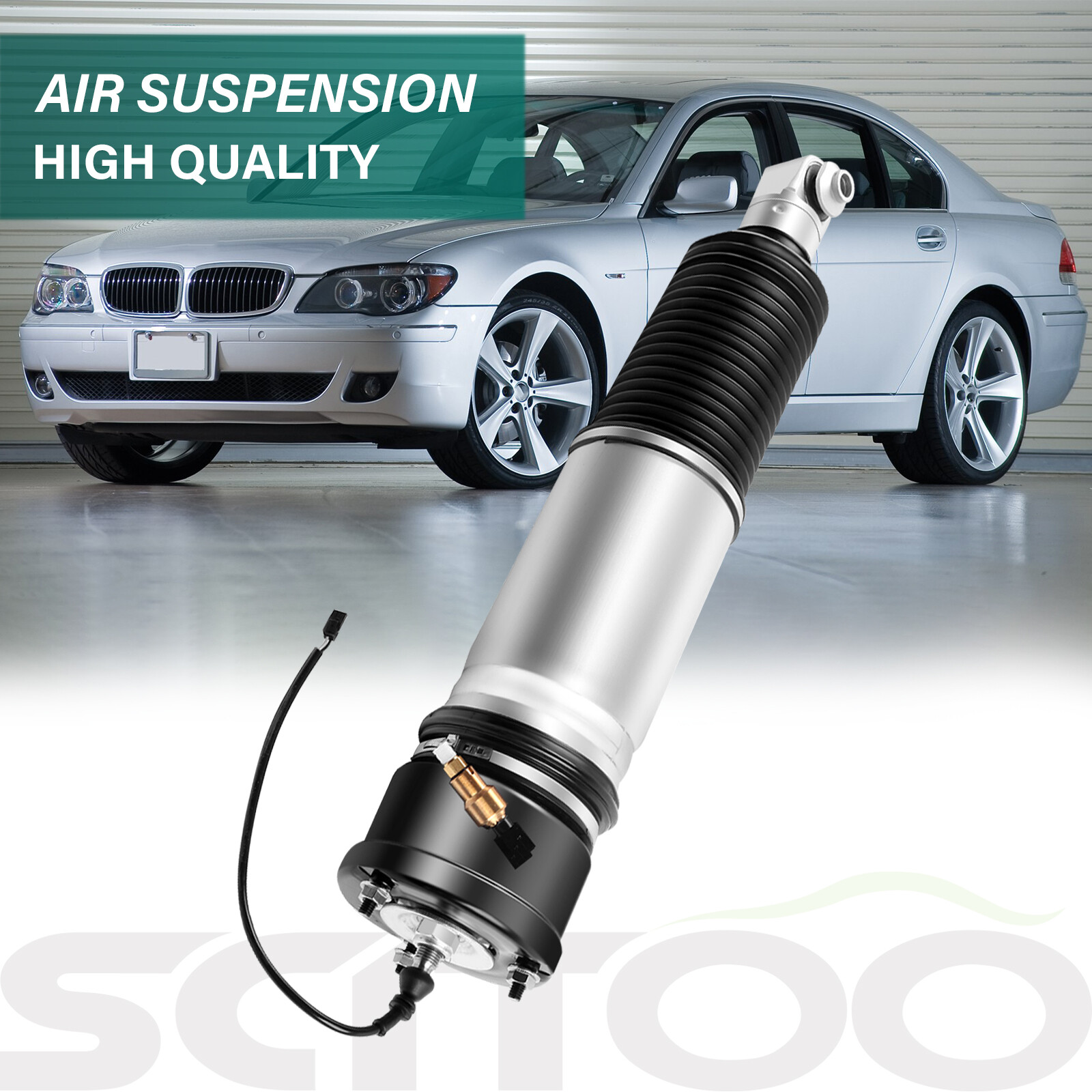 Rear Right Air Suspension Strut For BMW E65 E66 745i 750i 745Li 750Li ...