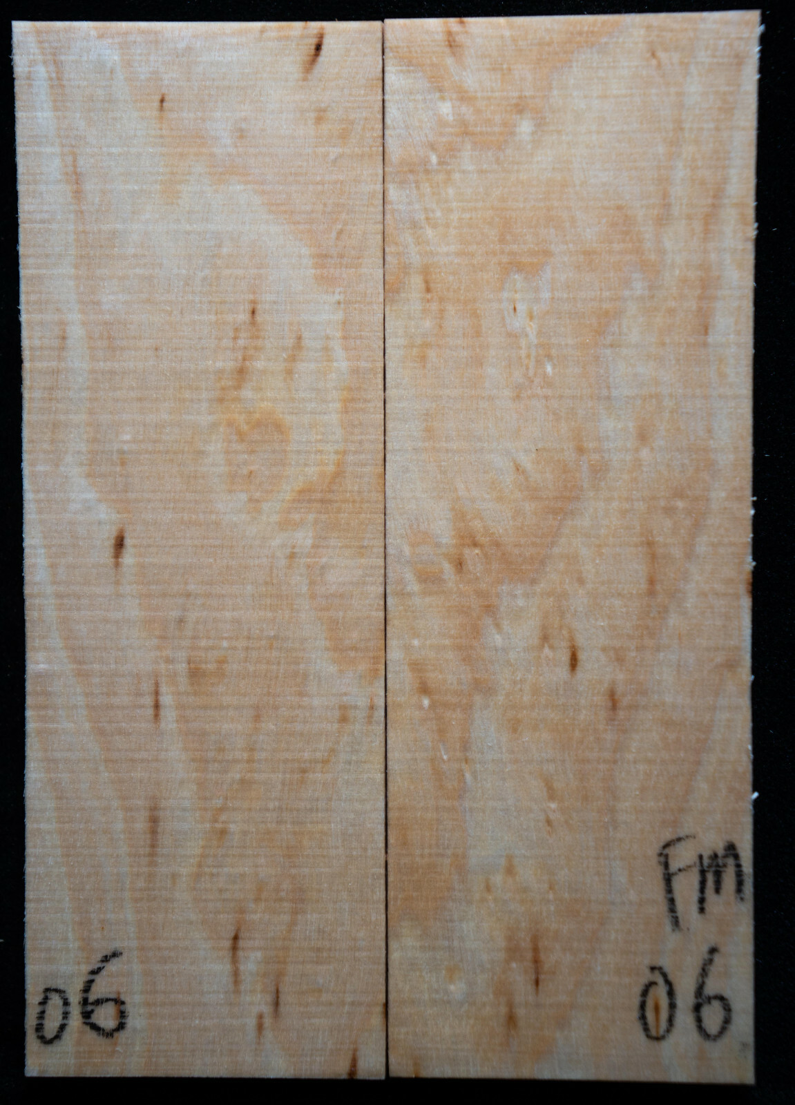 Faux Masur Birch #06 Knife Scales 5"x 1.75" x 7/16"see 100 species in ...