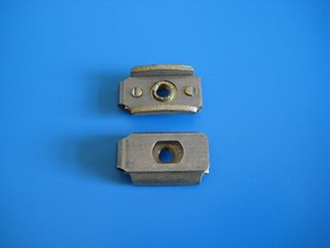 17x M5 Schnappmutter Federmutter Klemmmutter U-Clip Mutter | eBay