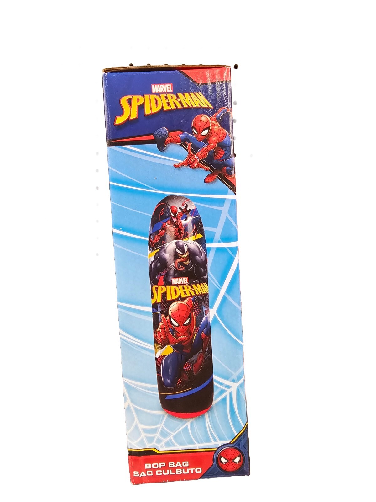 Spiderman Spider-Man Inflatable Bop Bag Boxing Kids Punching Bag 42 ...
