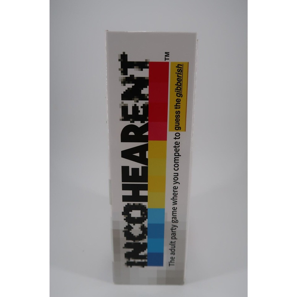INCOHEARENT Adult Party Game - Incoherent, Pop Culture, Scandalous ...
