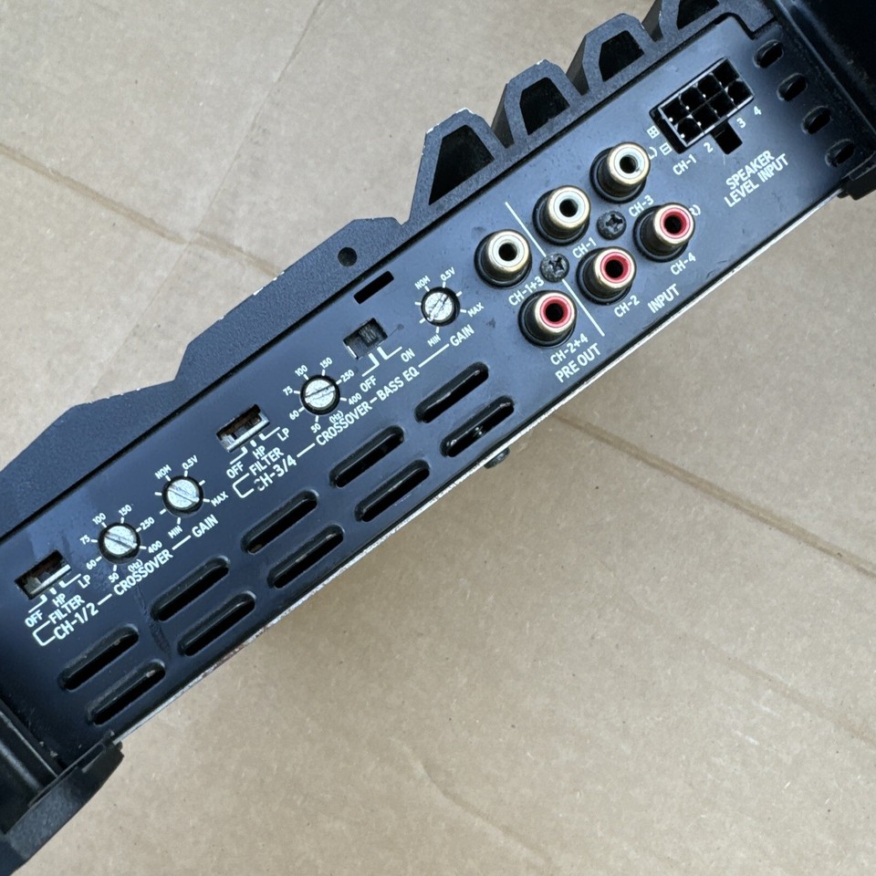 Alpine V-Power MRP-F250 4-Channel Car Audio Speaker Amp | eBay