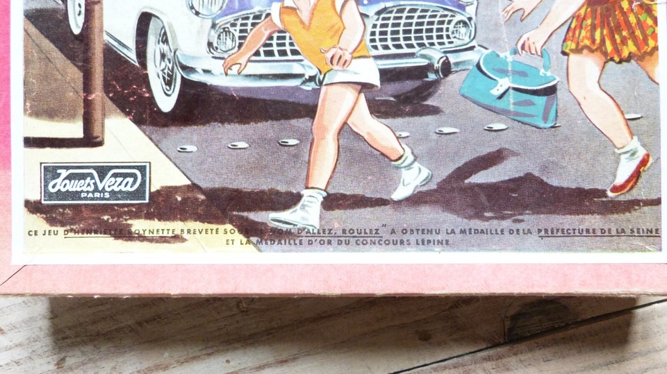 Jeu ancien Loto Prudence - Jeu du Code de la Route - Jouets Vera 1953 ...