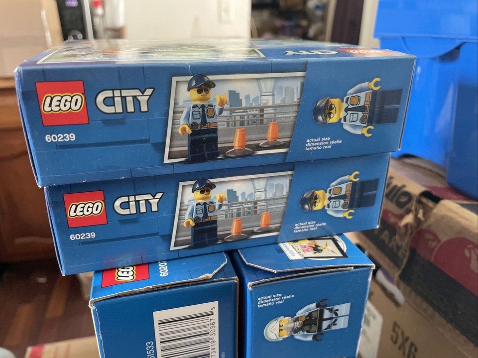 LEGO CITY: Police Brick Box Lot 60270 60207 60239 New Sealed ...