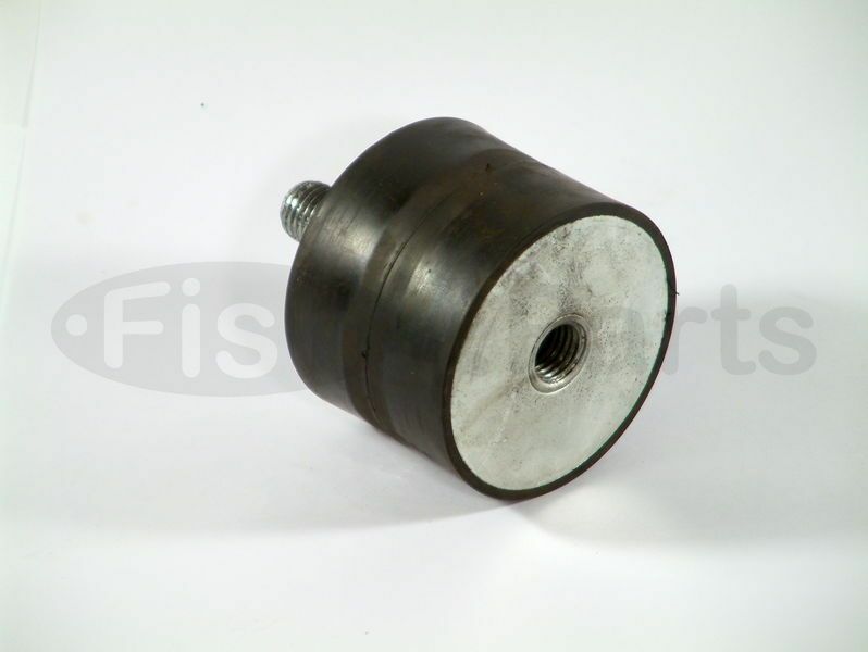 Anti Vibration Bobbin Mount 30mm Dia. x 30mm Long Male-Female M8 Buffer ...
