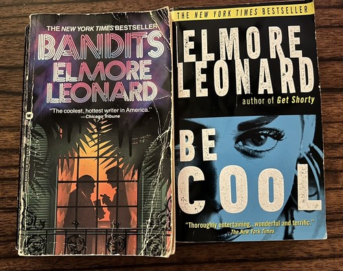 Elmore Leonard Lot of 2 - Be Cool & Bandits Paperback Books | eBay