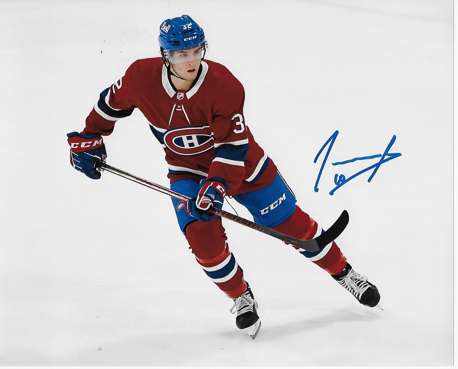 Signed Joshua Roy Montreal Canadiens Autographed 8x10 Photo #2 Original ...