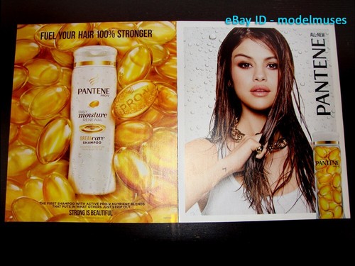 PANTENE Hair Care 2-Page Magazine PRINT AD 2017 SELENA GOMEZ | eBay
