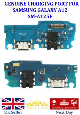 For Samsung Galaxy A12 A125F Charging Port Dock Connector Headphone ...