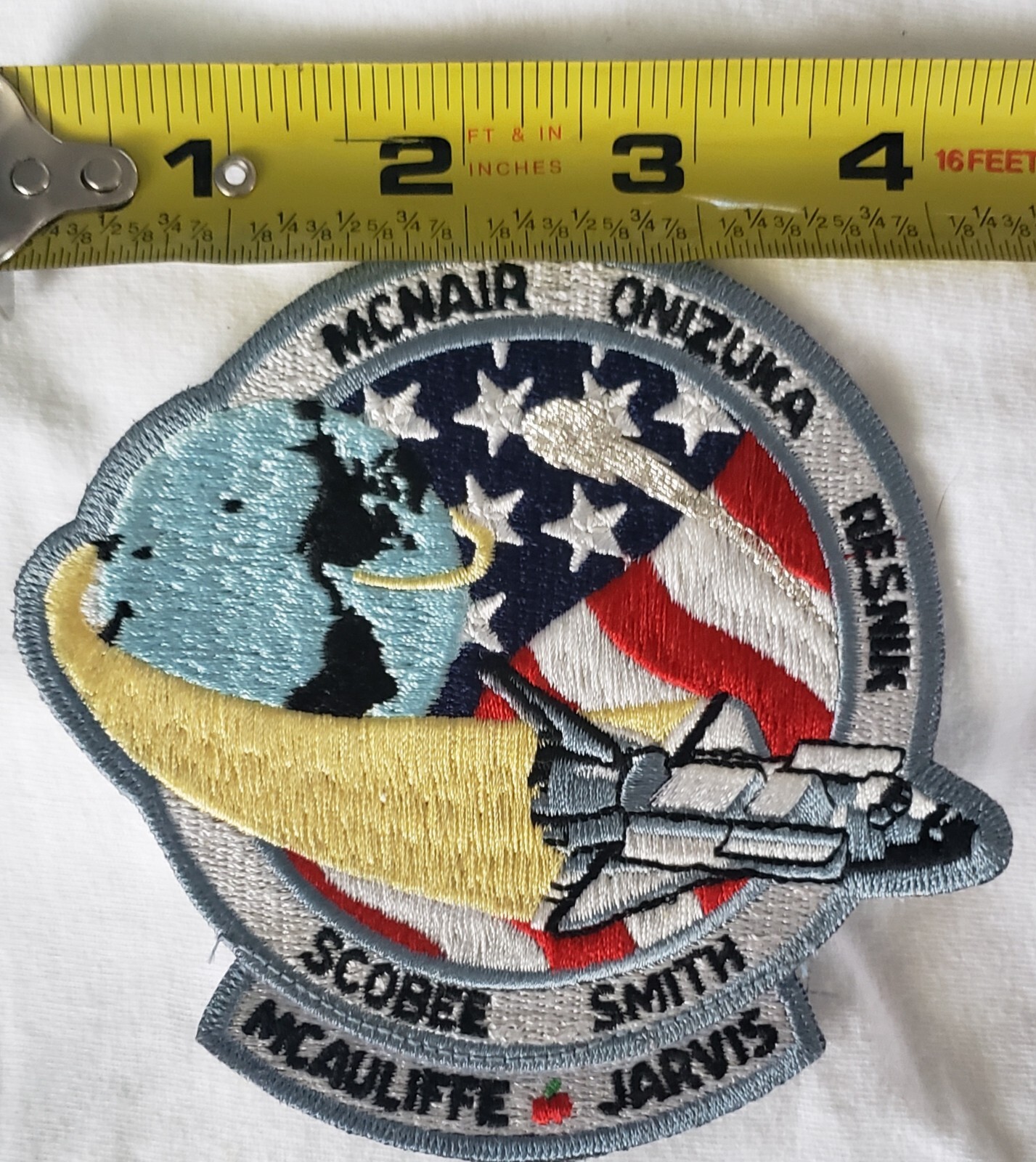 Special Space Shuttle Challenger Seven MEMORIAL PATCH STS-51L NASA ...
