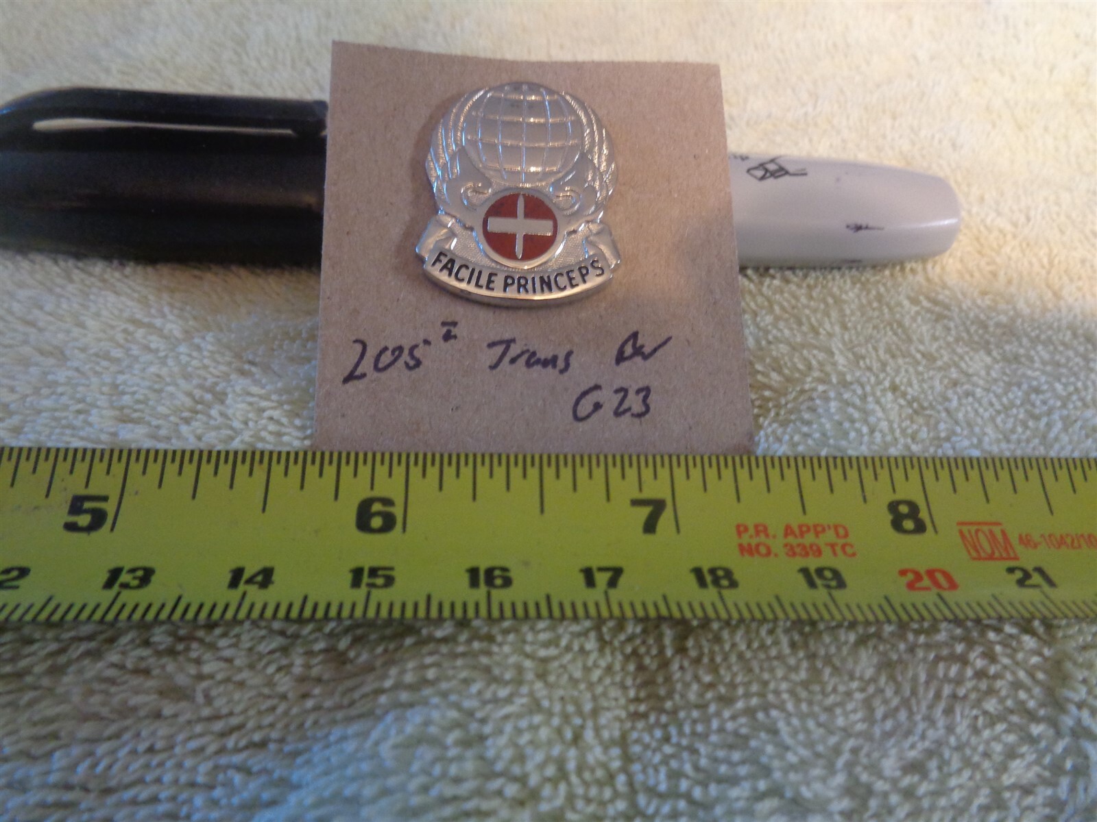 205th Transportation Battalion G23 Unit Crest, DI, DUI (DRAW#122) | eBay