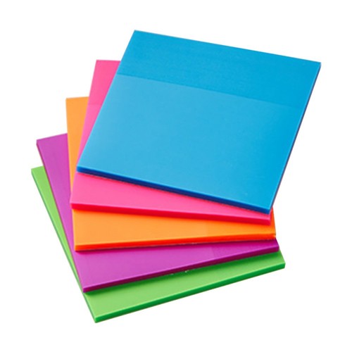 5 Pcs Color Note Pad Student Office Sticky Memo Pads Message Notes ...