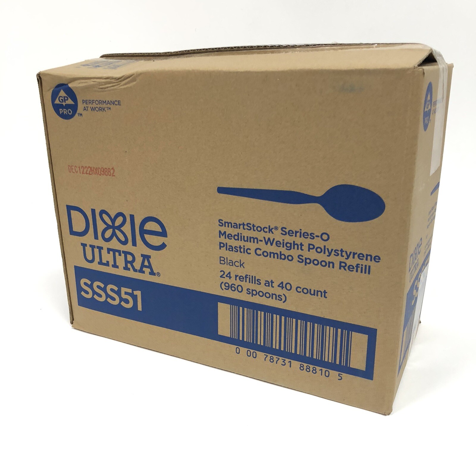 Dixie SSS51 SmartStock Cutlery Spoon - Black (960 Count) for sale online | eBay