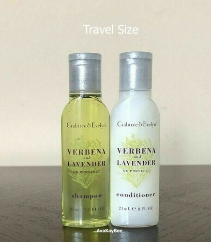 CRABTREE and Evelyn 2 Verbena Lavender Shampoo and Conditioner 1 of ea ...