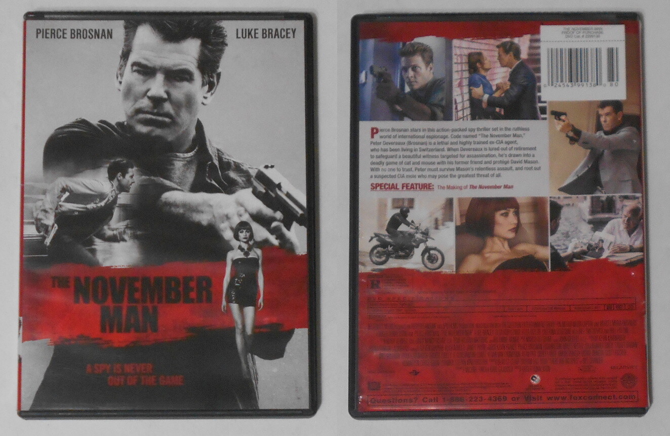 The November Man - Pierce Brosnan - U.S. dvd | eBay