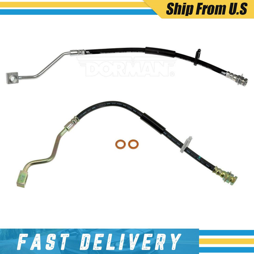 Front Brake Hose Line For Ford Excursion 7.3L 2005 2004 2003 2002 2001 ...
