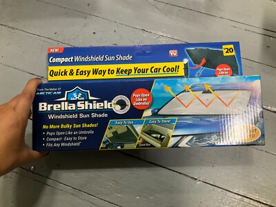Ontel Brella Shield Car Windshield Sun Shade New! Size - 31” X 57 ...