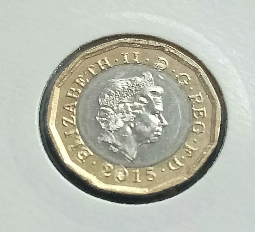 Rare £1 Coin Trial Piece 2015 not 2016 12 Sided Style One Pound Free ...