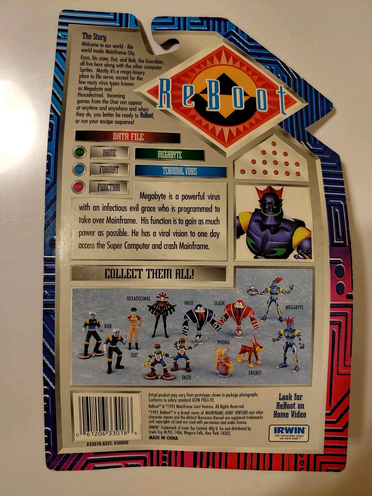 Reboot MEGABYTE Action Figure COLLECTIBLE NEW | eBay