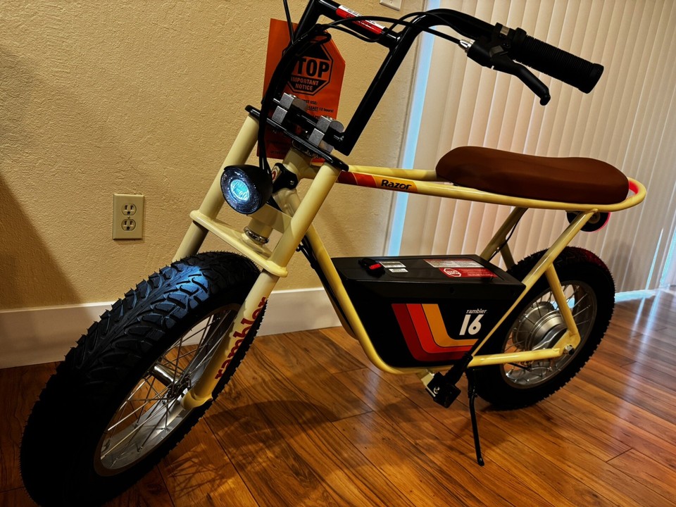 Razor Rambler 16 Electric Power Mini Bike. Will Trade For Stand Up ...