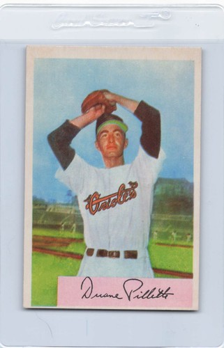 1954 Bowman #133 Duane Pillette Orioles EX *1512 | eBay