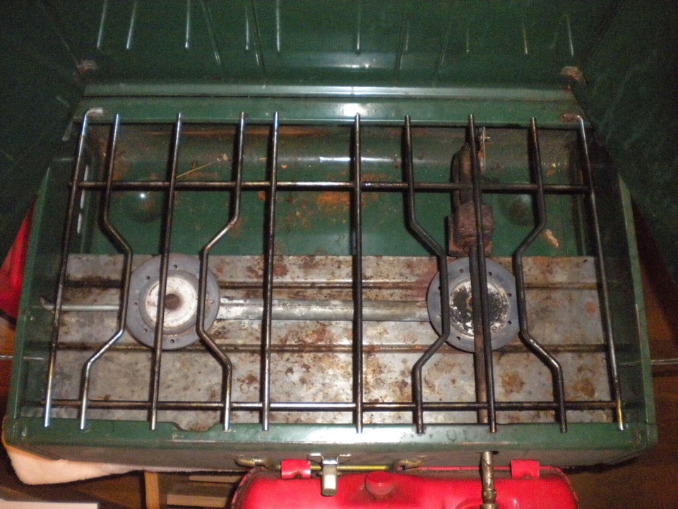 Vintage Green Coleman 413G Camp Stove 2 Burner Stove 1978-untested | eBay