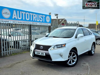 2014 Lexus RX 450h 3.5 Advance 5dr CVT Auto [Sunroof] ESTATE Petrol ...