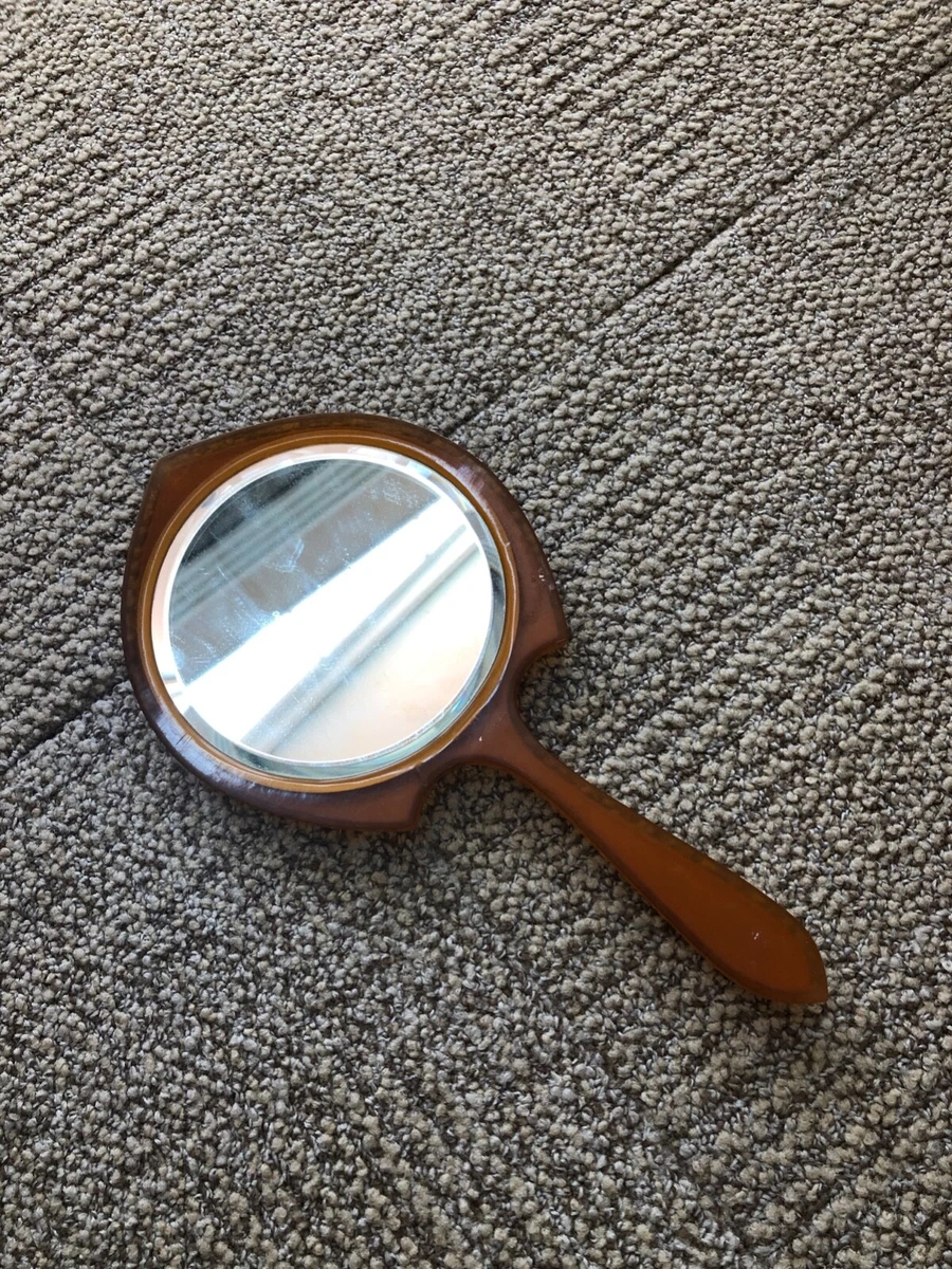Vintage Bakelite Hand Mirror