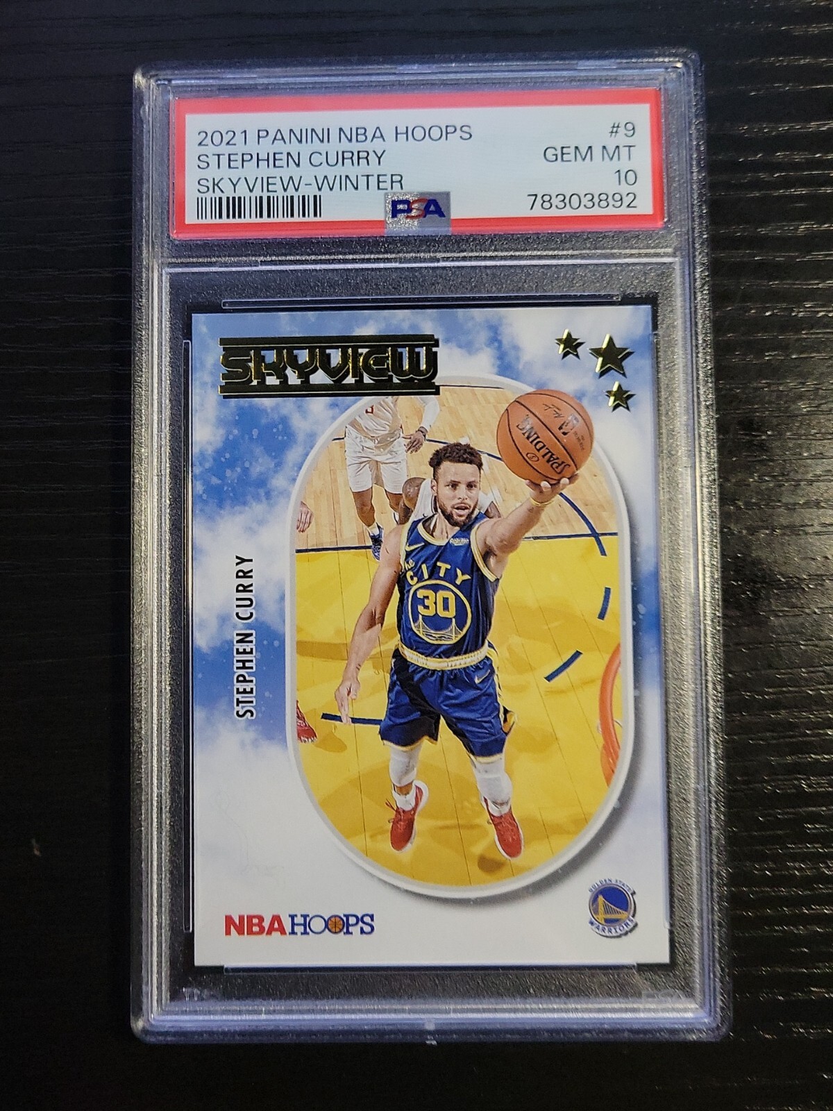 2021-22 Hoops Stephen Curry Skyview #9 PSA 10 Winter SP RARE | eBay