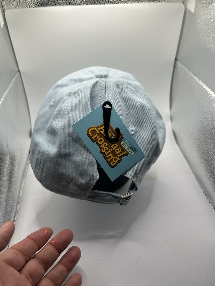 K.K. Slider Animal Crossing Nintendo Controller Gear Cap Hat Gray ...