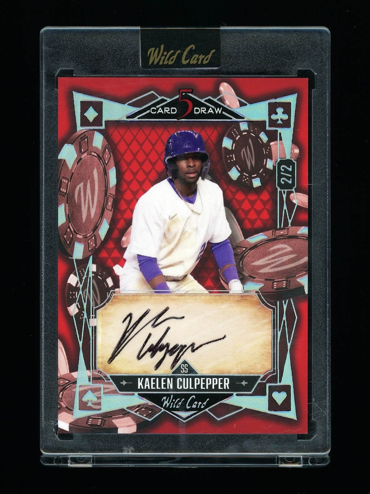 Kaelen Culpepper 2024 Wild Card Five Card Draw #5CDC-KCA Contemporary ...