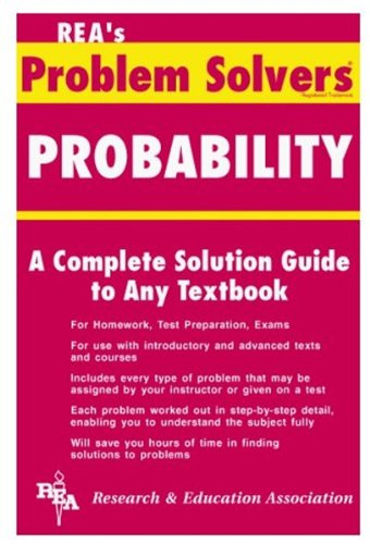 PROBABILITY: A COMPLETE SOLUTION GUIDE TO ANY TEXTBOOK By Vance Berger **Mint** 9780878918393 | eBay