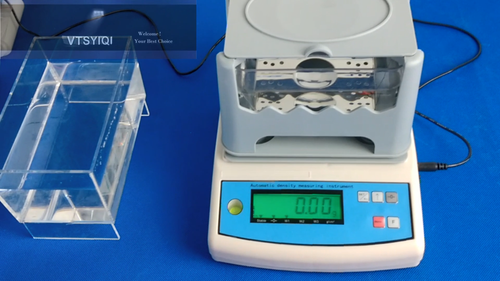 Lab Solid Densitometer Density Meter Tester 0.01-300g for Tires Alloy ...